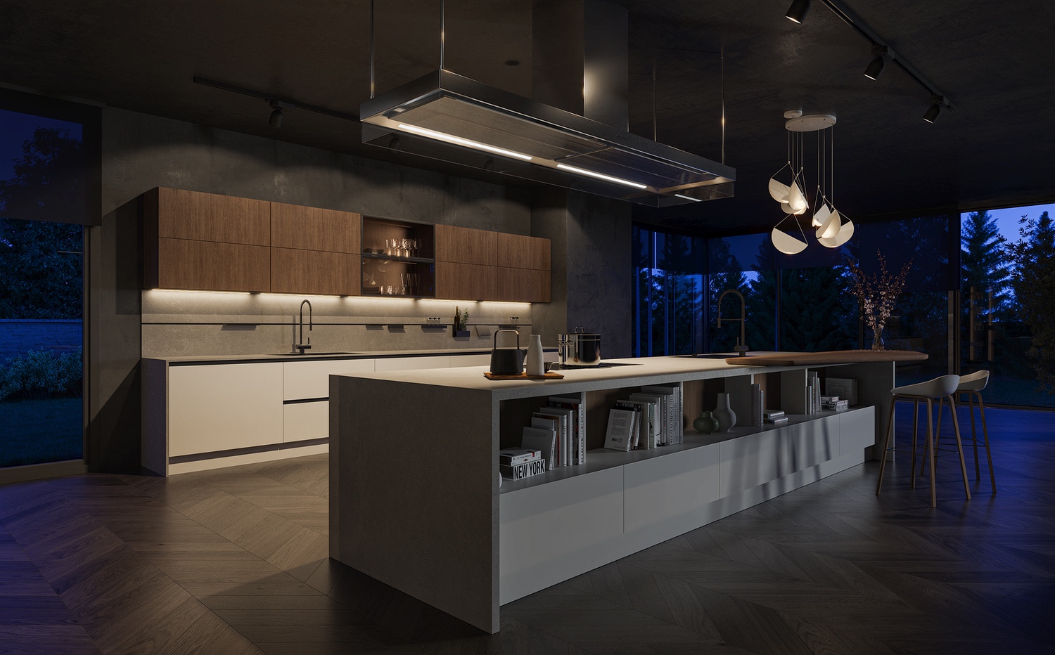 Planning The Right Cabinetry Layout For Your Kitchen - Magnia Kitchens ...